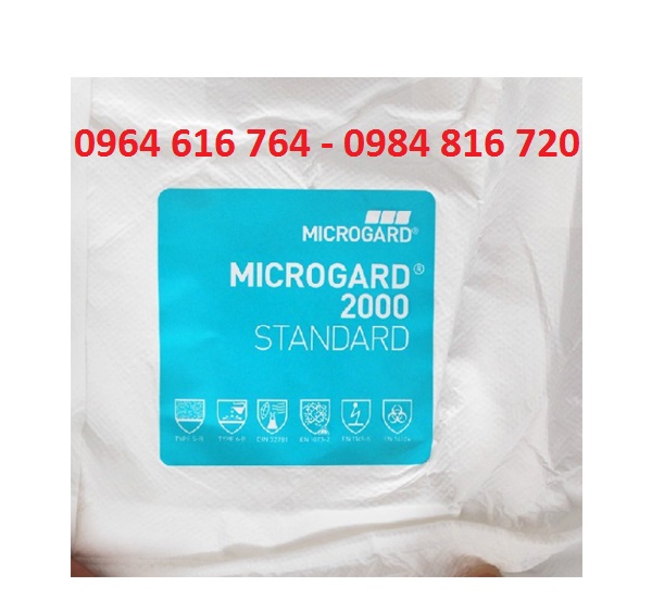 QUẦN ÁO CHỐNG HÓA CHẤT MICROGARD 2000 Màu Trắng
